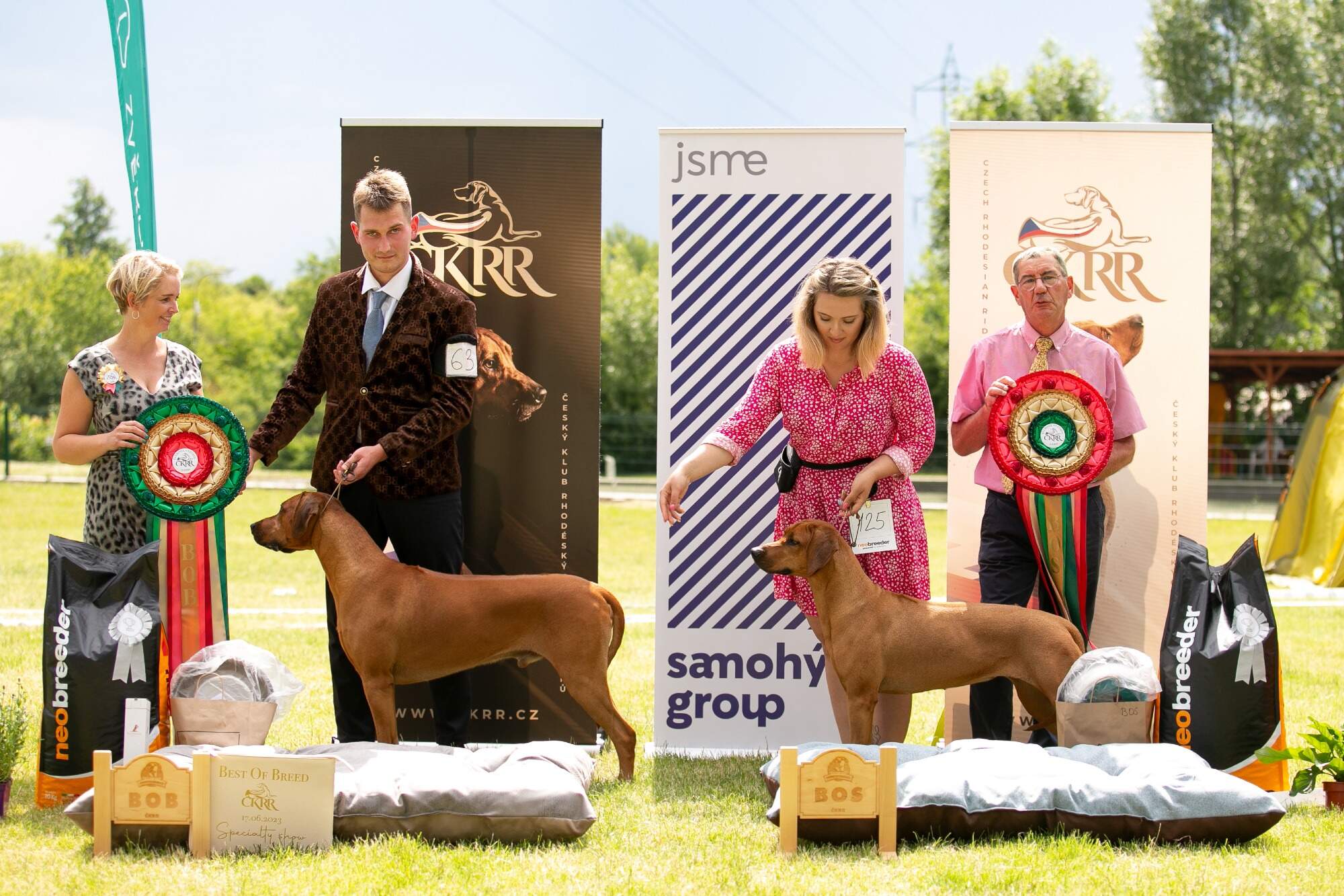 Výsledky KV 17.6.2023 - Český klub Rhodeských Ridgebacků